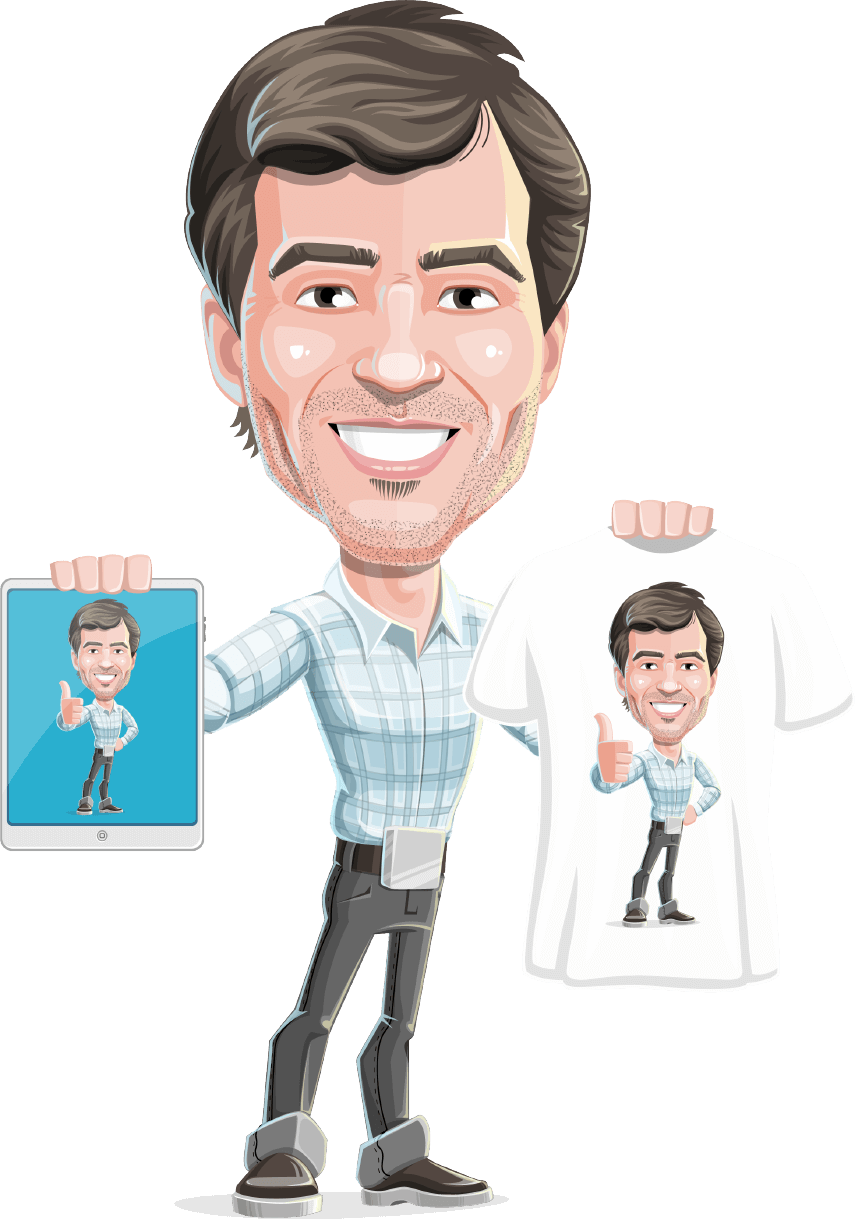 Custom Character Design by GraphicMama